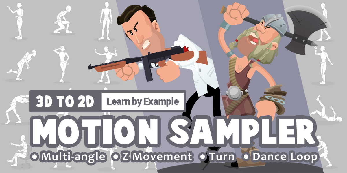 3D to 2D Motion Sampler