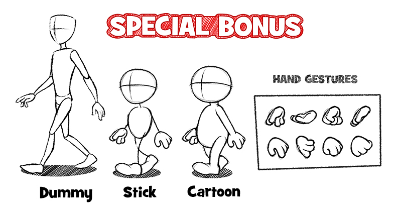 G3 Human Motion - Cartoon Moves