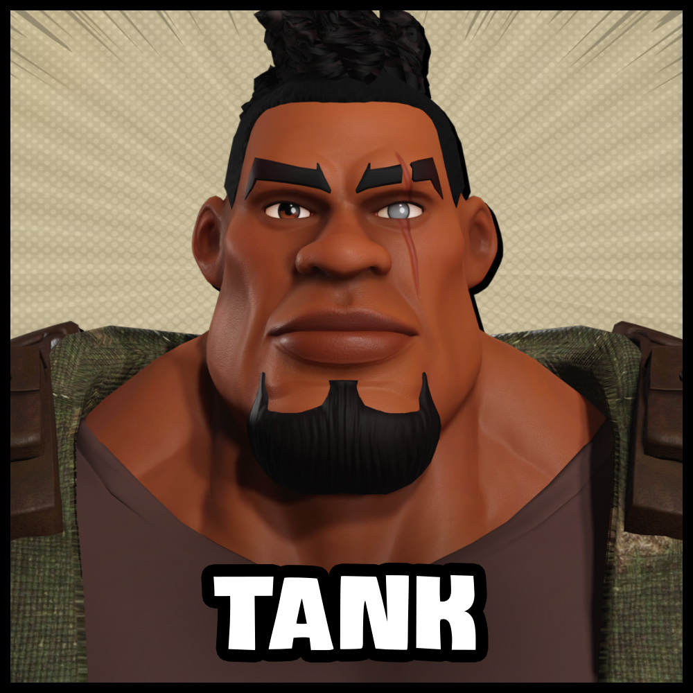 Comic Heroes | 3D Models | Character Creator
