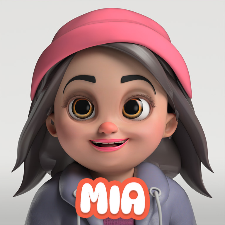 Stylized Toon Girls | 3D Models | Character Creator