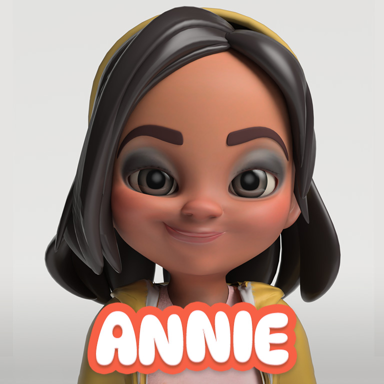 Stylized Toon Girls | 3D Models | Character Creator