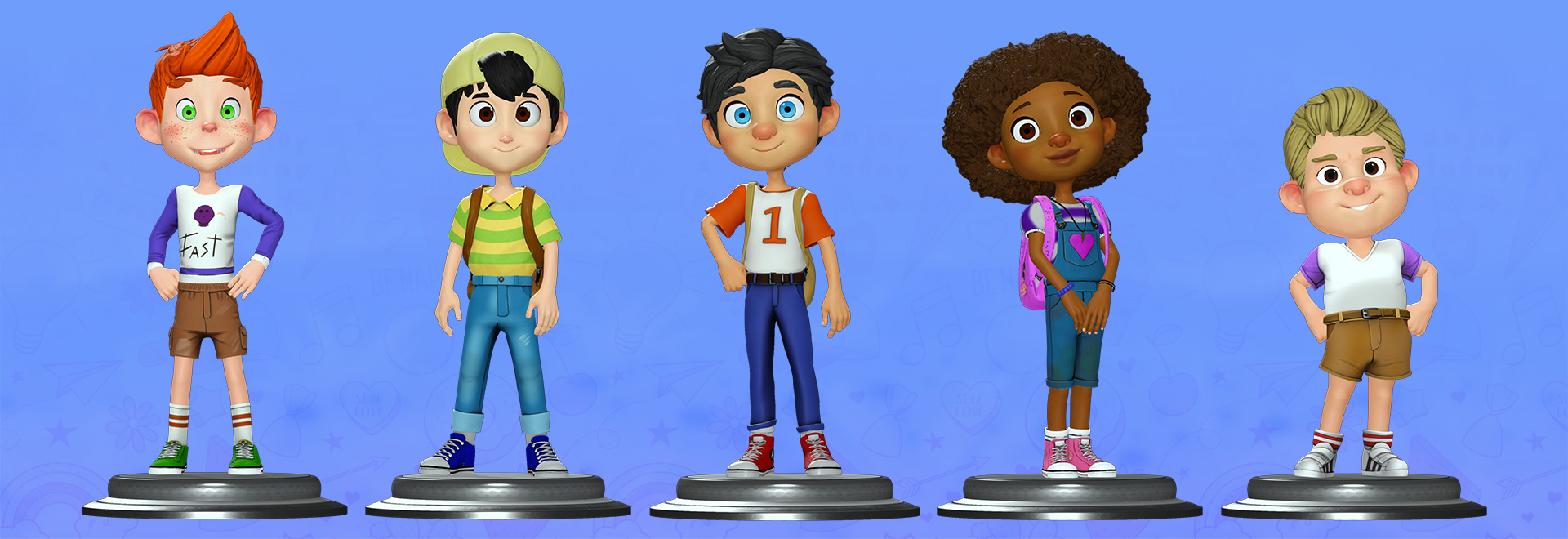 Friends | 3D Models | Character Creator