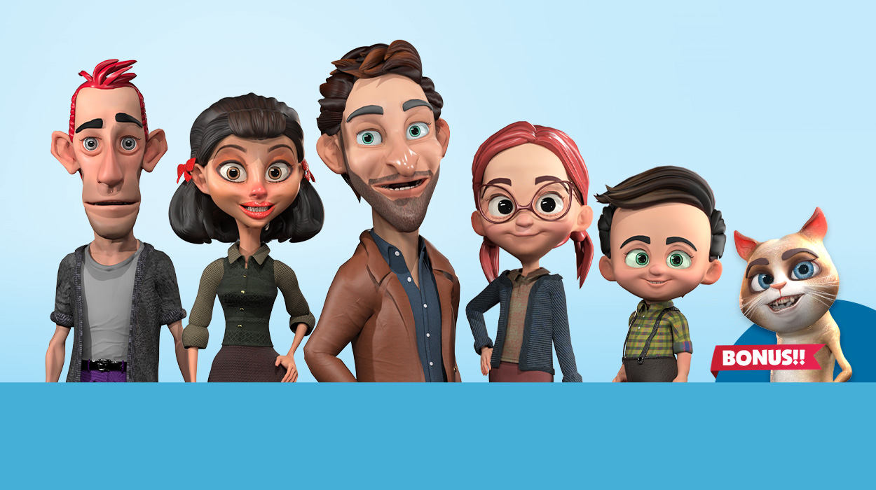 The Smiths Family Vol.2 | 3D Models | Character Creator
