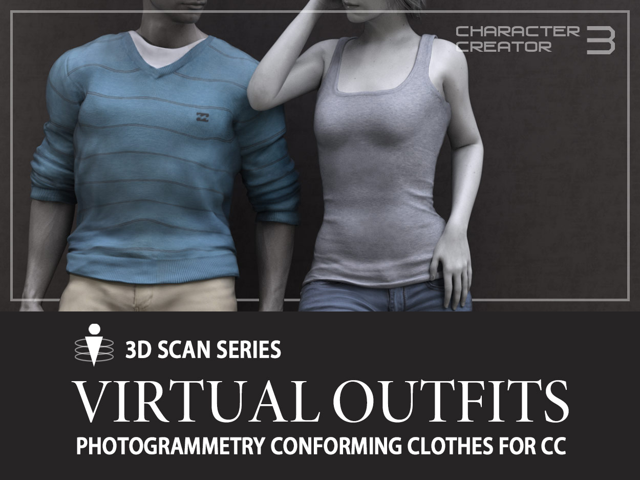 3D Scan Series - Virtual Human Outfits