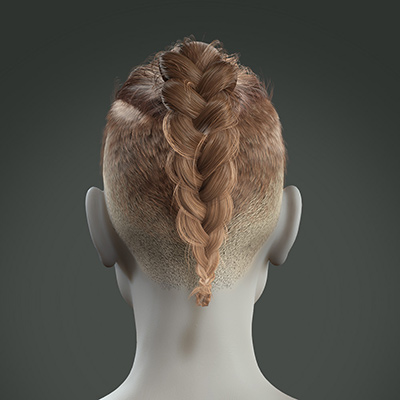 Top-Knot-braid 180