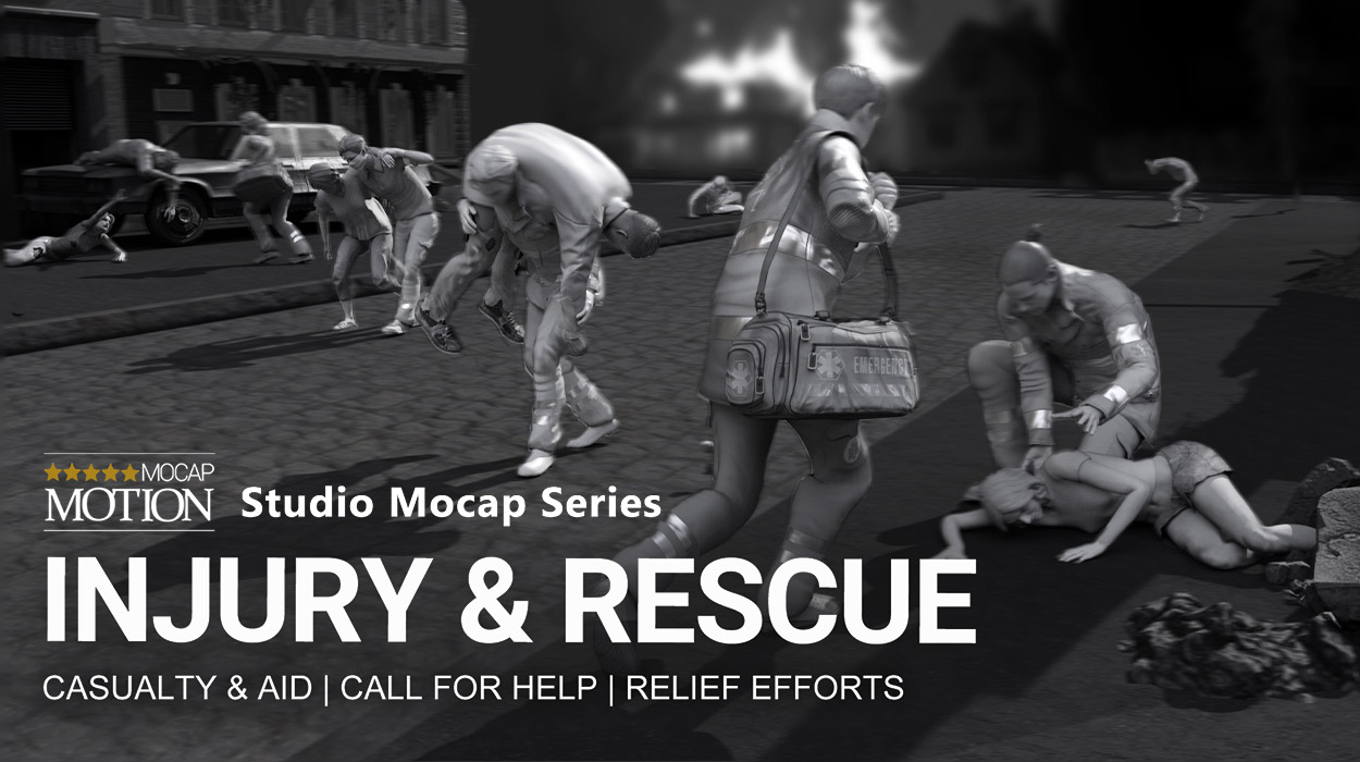 Injury & Rescue | 3D Animation | iClone