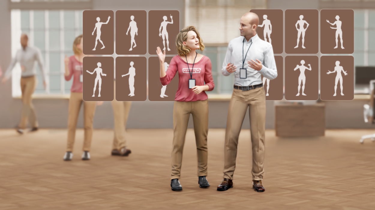 MD Conversation｜3D Animation｜iClone Motion Director