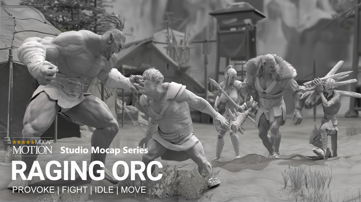 Raging Orc | 3D Animation | iClone
