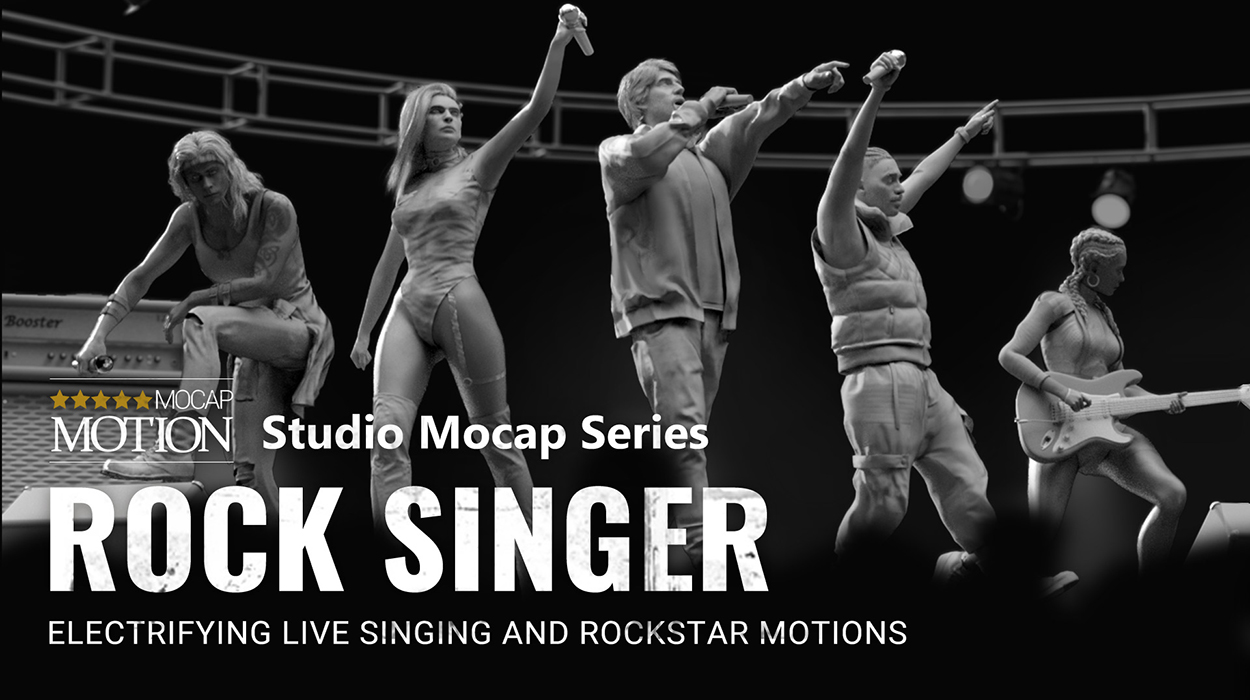 Rock Singer | 3D Animation | iClone