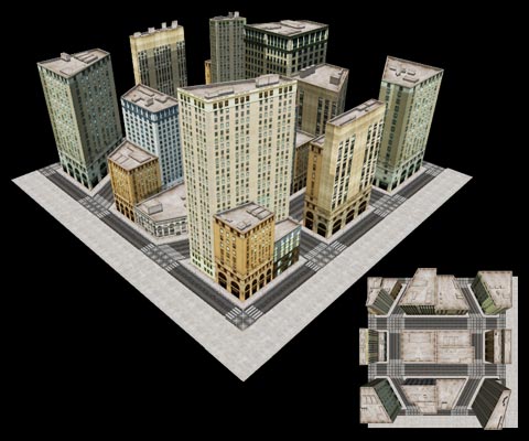 City Blocks Vol. 1: Skyscrapers in Metro City