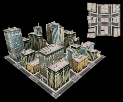 City Blocks Vol. 1: Skyscrapers in Metro City