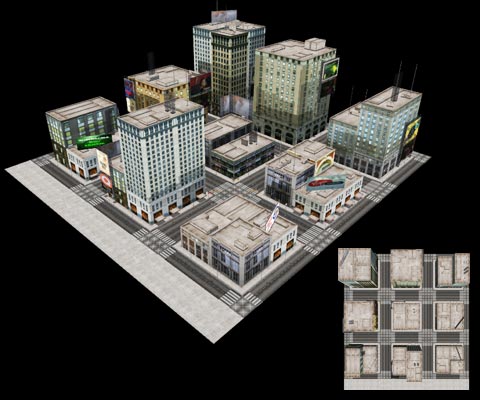 City Blocks Vol. 1: Skyscrapers in Metro City