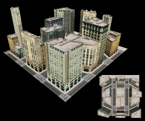 City Blocks Vol. 1: Skyscrapers in Metro City