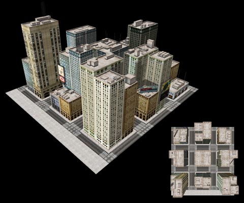 City Blocks Vol. 1: Skyscrapers in Metro City