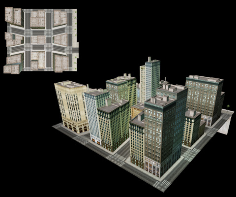iClone-City Blocks Vol. 2: Skyscrapers by Riverside