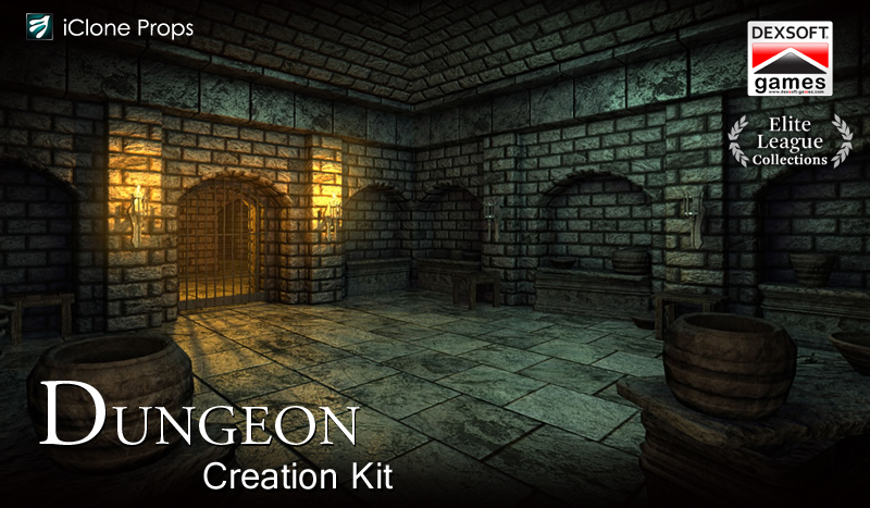 iClone - Dungeon Creation Kit