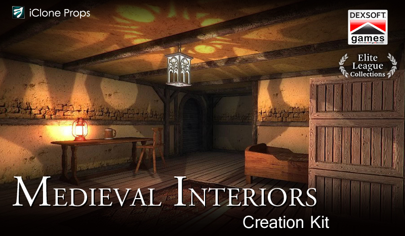 iClone -Medieval Interiors Creation Kit