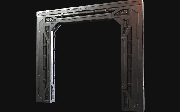 Sci-Fi Corridors-Building