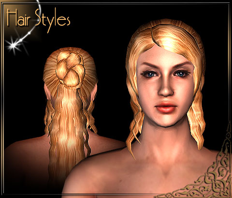 Flowing Hair Elements Vol.1