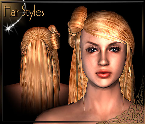 Flowing Hair Elements Vol.1