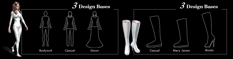 iClone Content Pack: G3 CloneCloth New Look