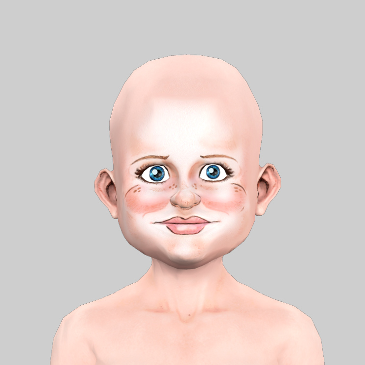 Cartoon Faces for 3D Charactor Creation - Garry Pye's Comic Faces