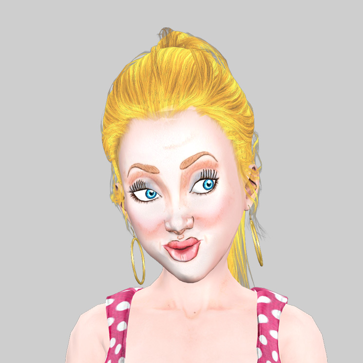 Cartoon Faces for 3D Charactor Creation - Garry Pye's Comic Faces