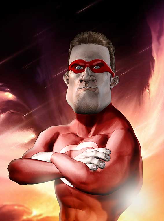 Cartoon Faces for 3D Charactor Creation - Garry Pye's Comic Faces