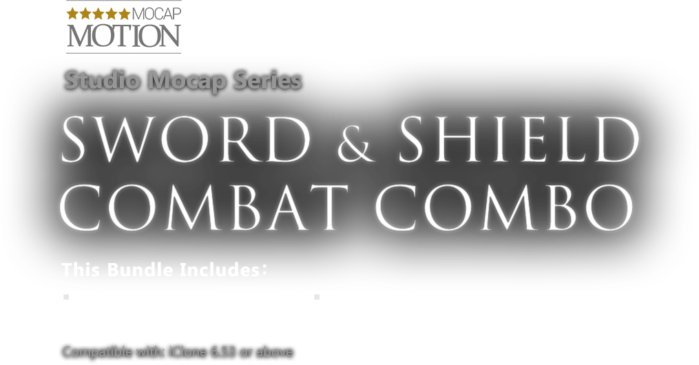 iClone Content Pack - Sword & Shield Combat Combo