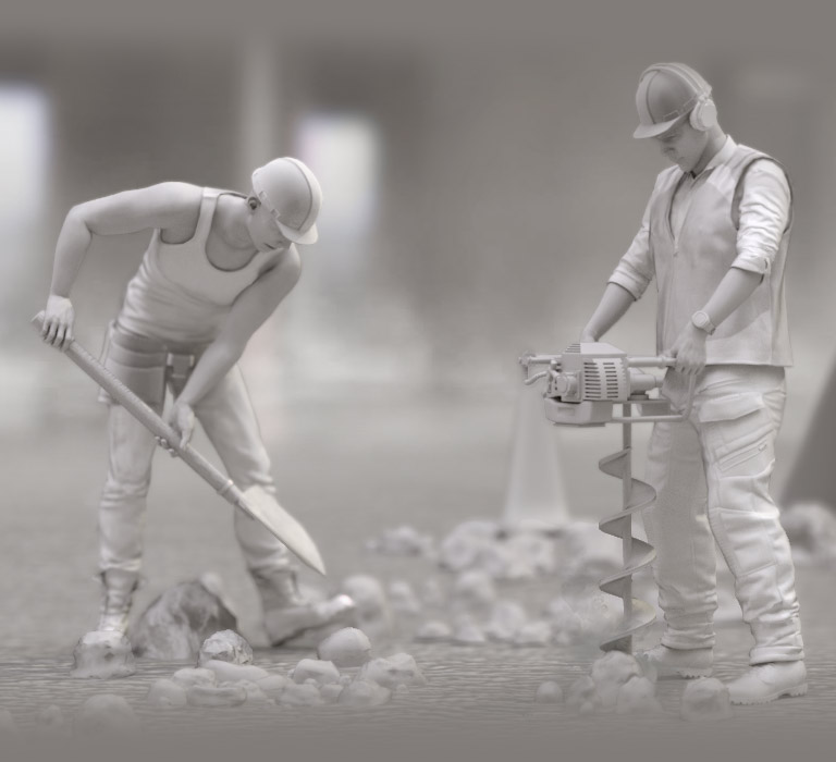 Motions for Construction | 3D Animation | iClone