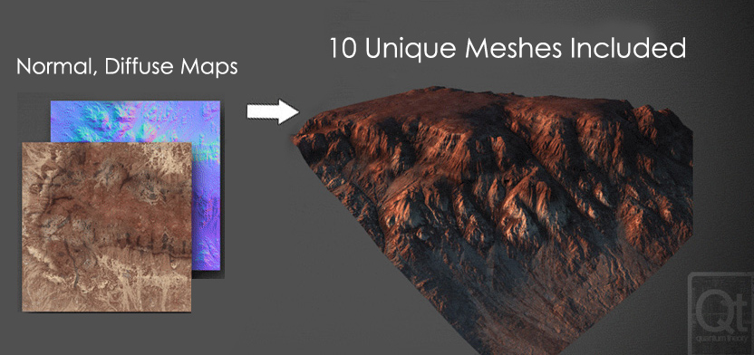 iClone - Desert Terrain