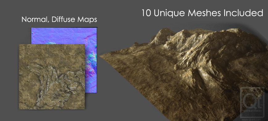 iClone - Rocky Hills Terrain