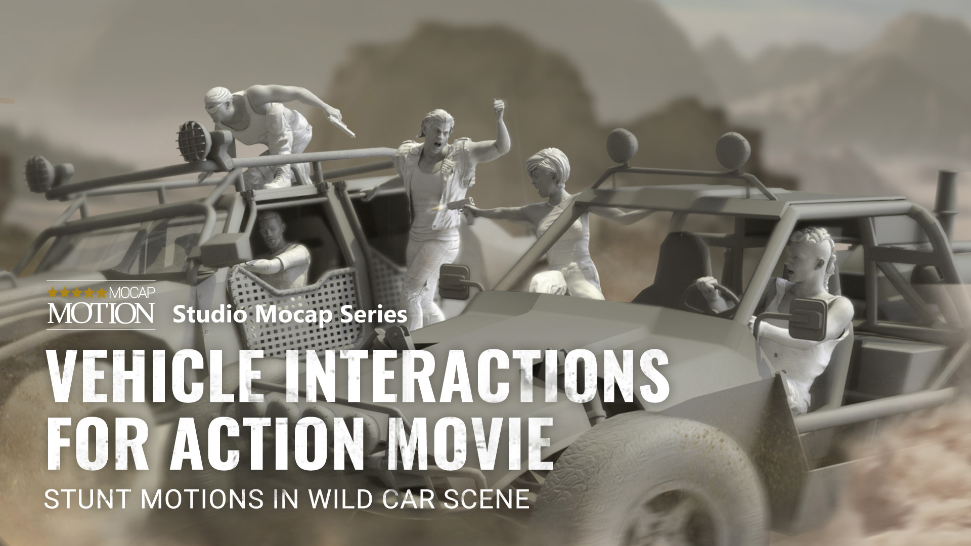 Vehicle Interactions for Action Movie - iClone
