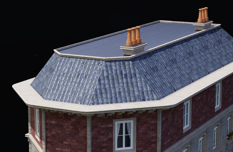 French Style Pack for BuildingGen plug-in | iClone