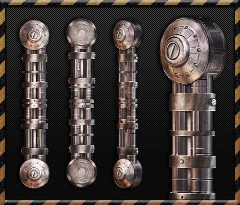 Sci-Fi Robots - Mechanical Base