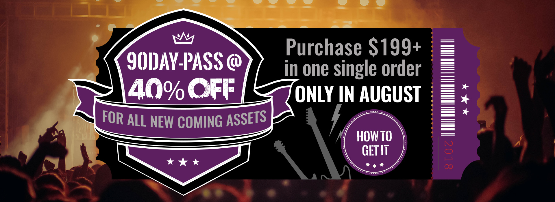 90day Pass at 40percen Off