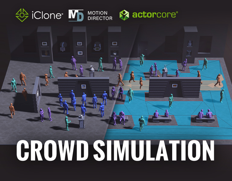3D People Pack for Crowd Sim | Content Store