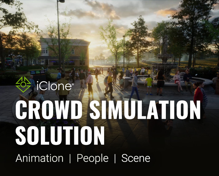 3D People Pack for Crowd Sim | Content Store
