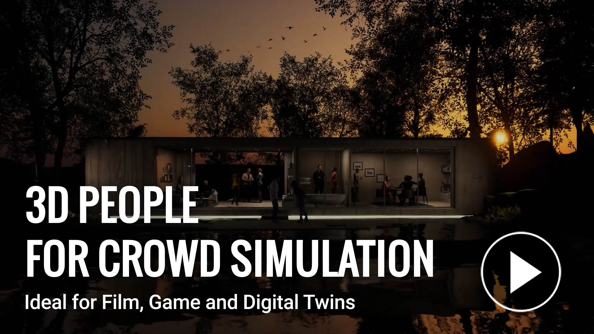3D People Pack for Crowd Sim | Content Store