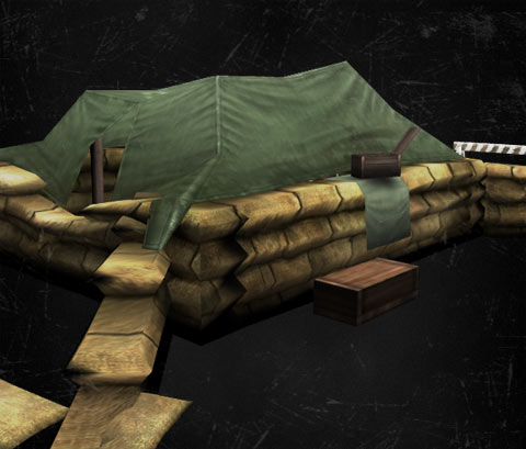 WWII -Battleground: Fort and Village
