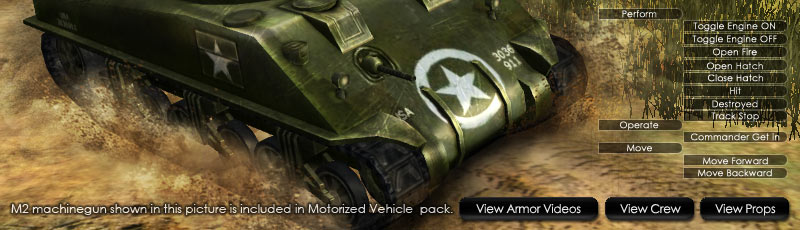 WWII â€“ Machines of War-Armor
