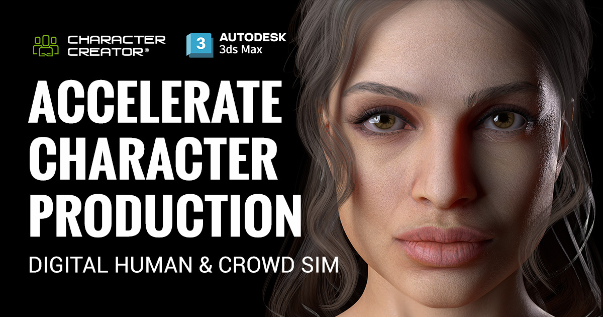 Character Creator Auto Setup for 3ds Max, Arnold & V-Ray