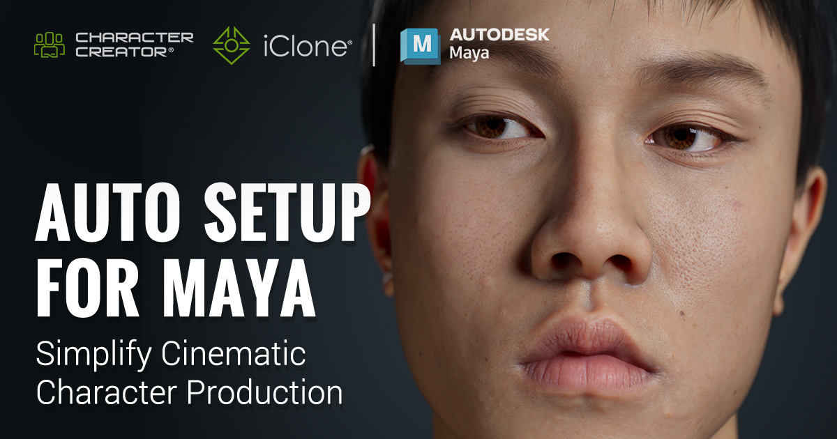 Character Creator Auto Setup for Maya, Arnold