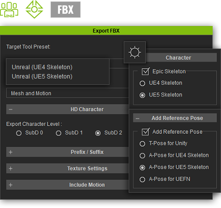 Auto Setup for Unreal Engine | Character Creator