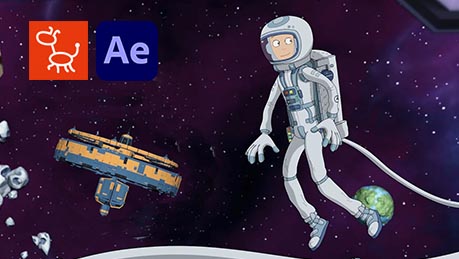 2D Animation Learning for AE Script | Cartoon Animator