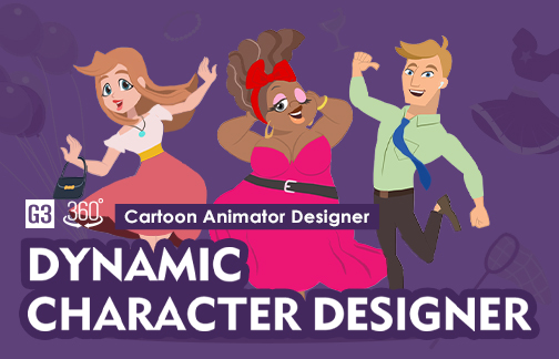 Animated 2D Character Design | Cartoon Animator