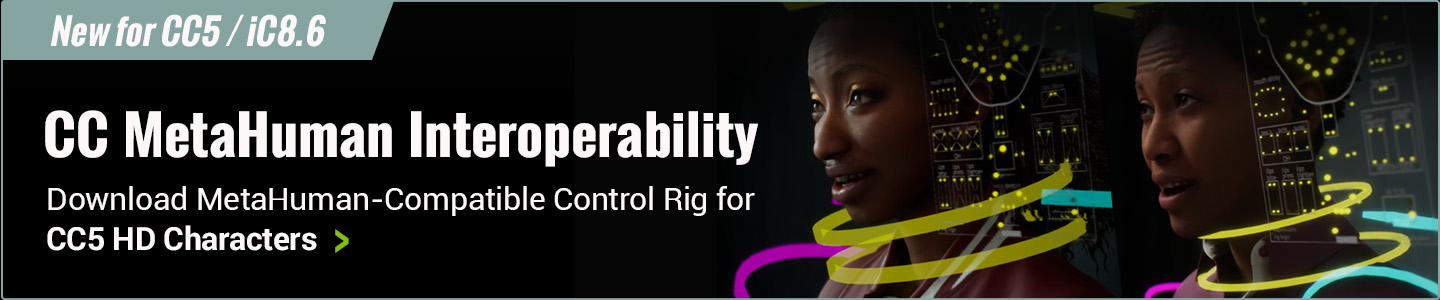 Character Creator UE Control Rig | Unreal Engine plugin
