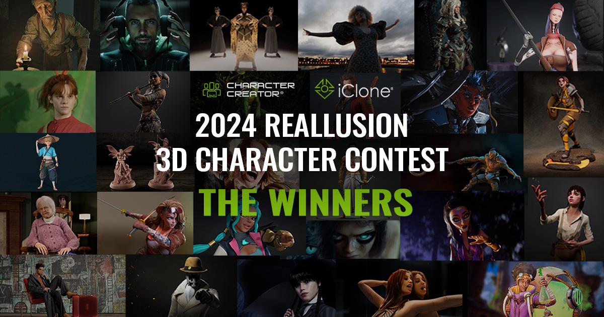 2024 Reallusion 3D Character Contest - Winners