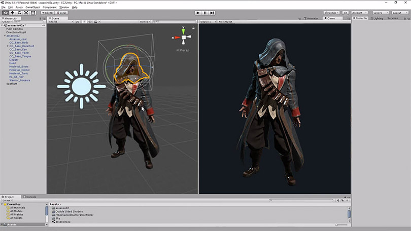 3D Characters for 3D Real-time Engines - Character Creator