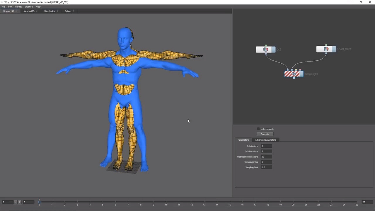3D Scan Model to Animatable CC Character Workflow - Character Creator